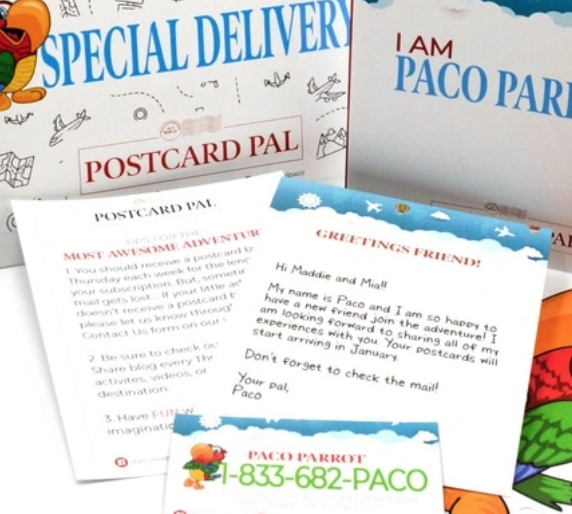 Letters in the Mail for Kids - Hello Subscription